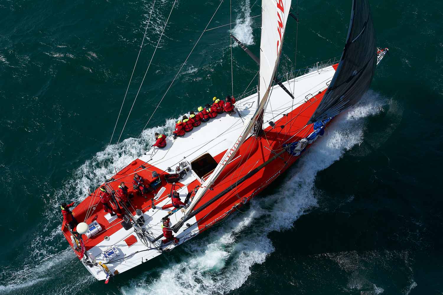 Volvo 60 Libertalia - Racing sailboat VOR60 - CHALLENGE OCEAN